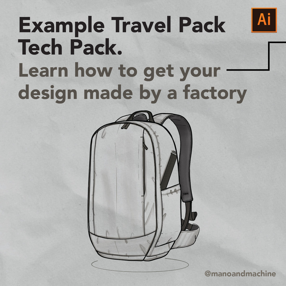 Mano + Machine Travel Pack Example Tech Pack – manoandmachine