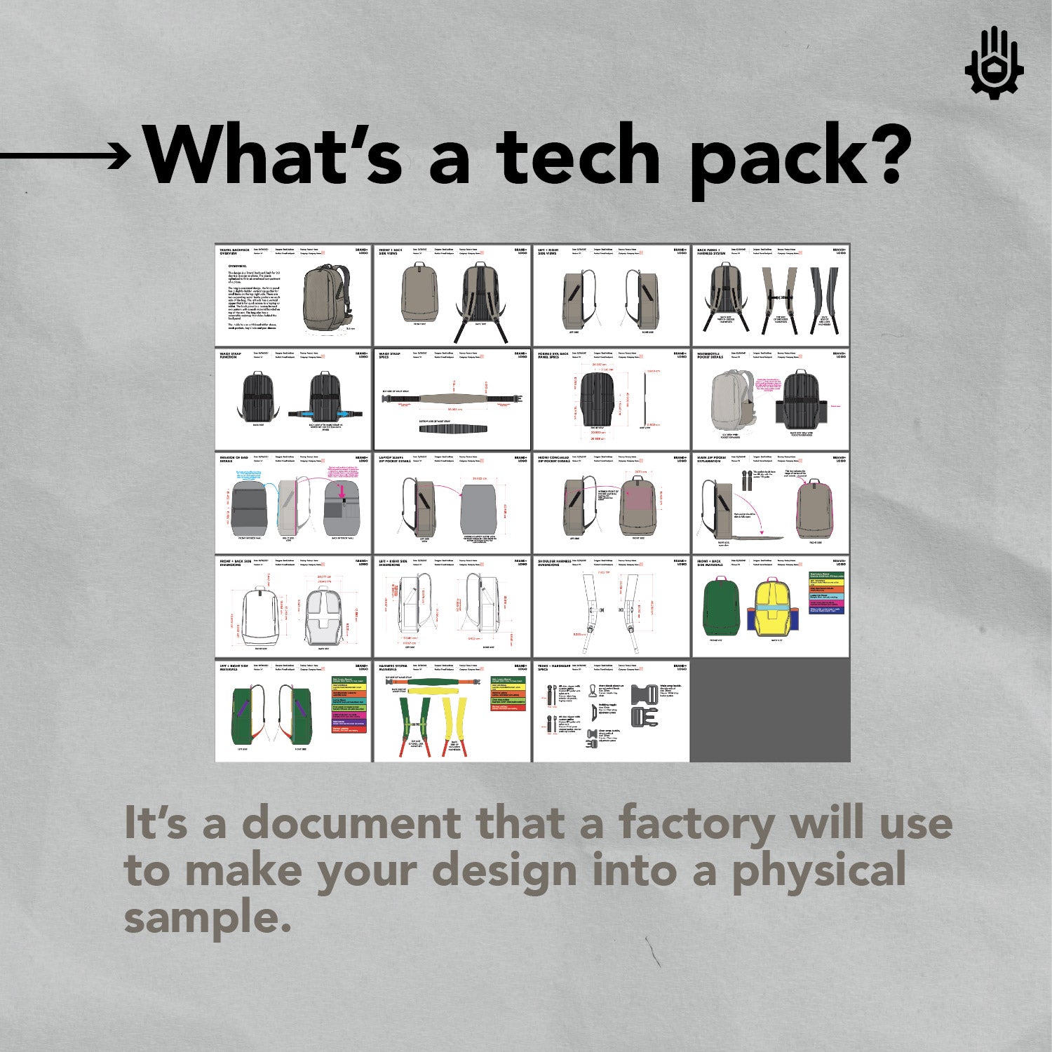 Mano + Machine Travel Pack Example Tech Pack – manoandmachine