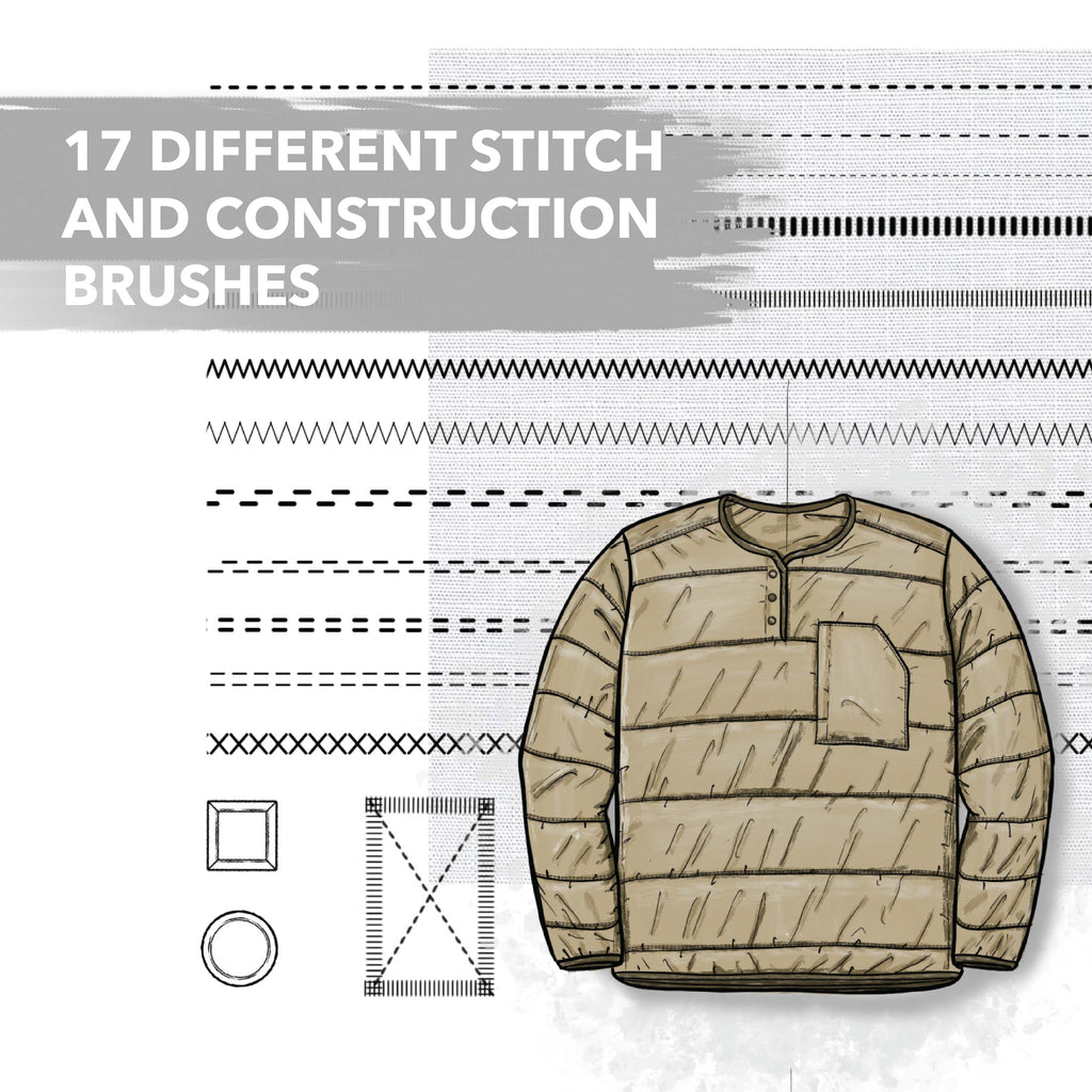 Mano + Machine Soft Goods Design Procreate Brushes – manoandmachine